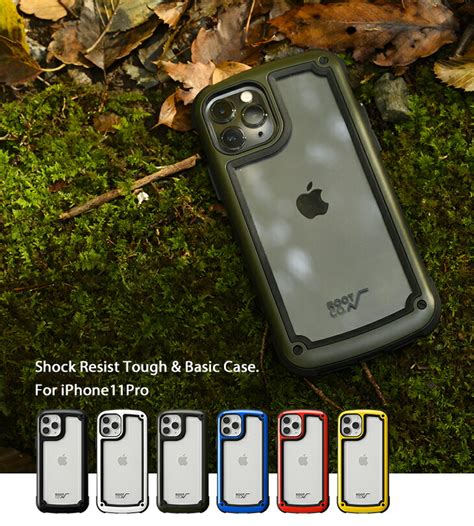 【楽天市場】[iphone11pro専用]root Co Gravity Shock Resist Tough And Basic Case