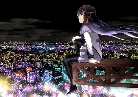 Anime Akemi Homura Mahou Shoujo Madoka Magica Hd Wallpapers Desktop