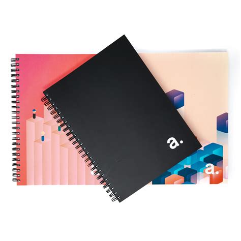 A5 Notebooks With Custom Covers Personalise Page Colour And Type Dotgrid