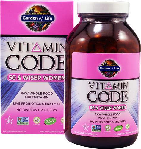 Garden Of Life Vitamin Code® Raw 50 And Wiser Women 240 Vegetarian