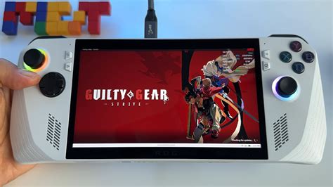 Guilty Gear Strive Asus Rog Ally 1080p Gameplay Rc71l Z1 Extreme