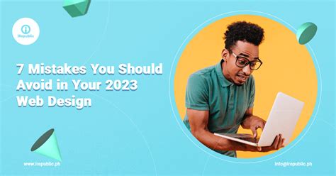 7 Mistakes You Should Avoid In Your 2023 Web Design