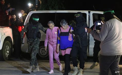 12 More Hostages Released By Hamas As Israel Frees 30 Palestinian Prisoners