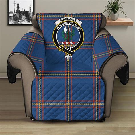 Scottish Tartan Maclaine Of Loch Buie Clan Sofa Protector Crest Style