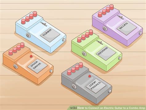 3 Ways To Connect An Electric Guitar To A Combo WikiHow