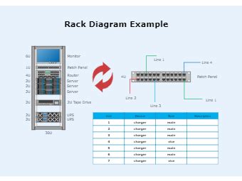 Rack Diagram Templates Edrawmax Free Editable