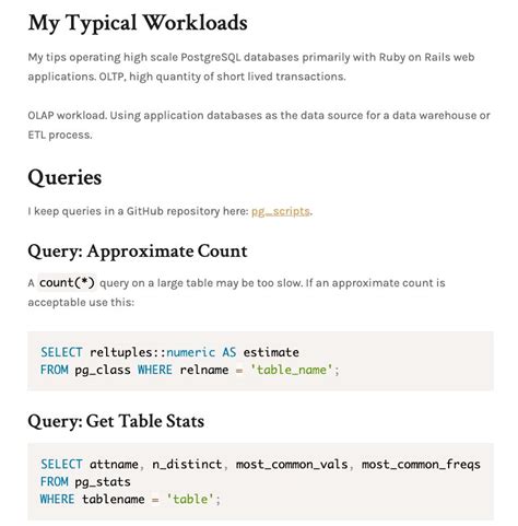 Ottertune On Linkedin Postgresql Tips Tricks And Tuning