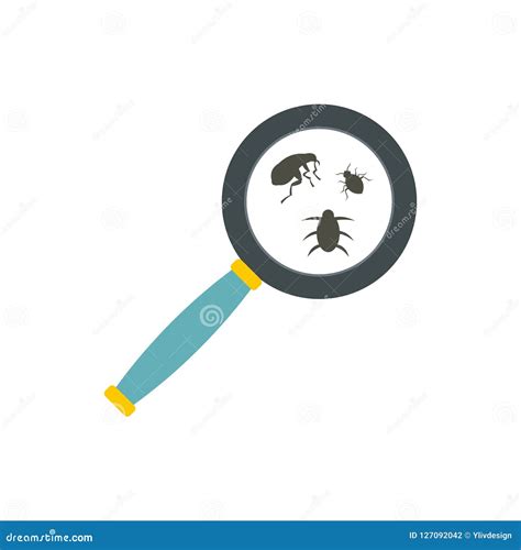 Insect Under Magnifying Glass Stock Illustrations 45 Insect Under