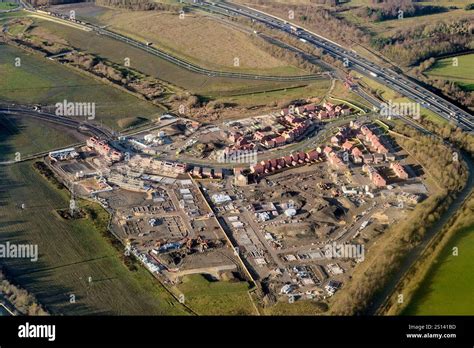 Skelton Lakes Development Area Showing New Housing Under Construction