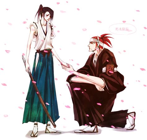 Renji Abarai And Byakuya Kuchiki Renji Abarai Fan Art 36570194 Fanpop