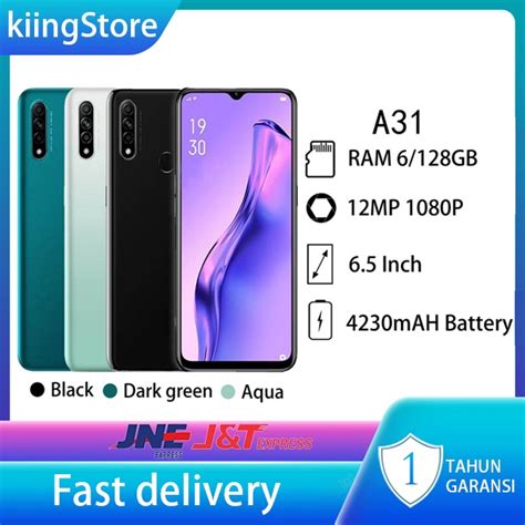 Jual HP OPPO A31 RAM 6 128 GB 6 5inch Garansi Distributor 1 Tahun
