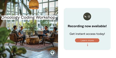 Oncology Coding Workshop Recording Now Available