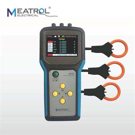Metrol Me435 Energy Analyzer Electrical Network Analyzer Power Quality Analyzer Laserse