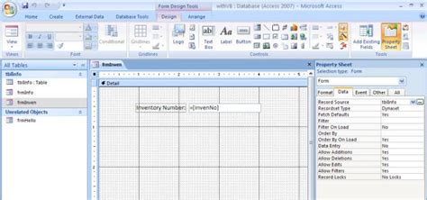 Using Visual Basic Access VBA