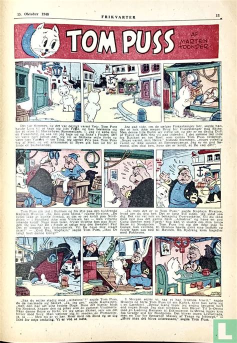 Tom Puss Tom Poes En Het Geheim Van Het Noorderlicht 6 Frib6 1948
