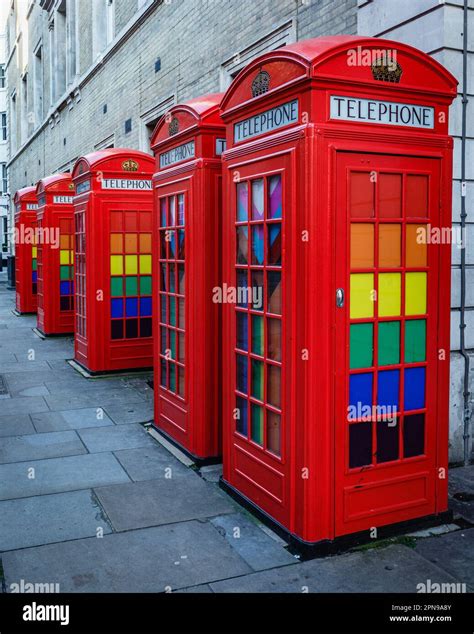 The Red Telephone Box Designed By Sir Giles Gilbert Scott With The