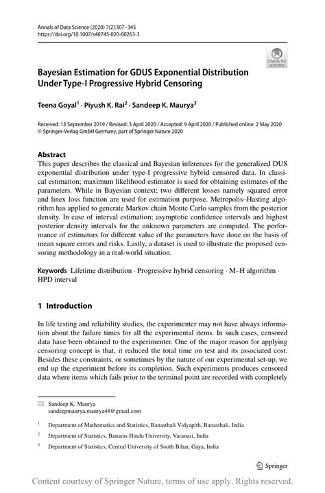 Bayesian Estimation For Gdus Exponential Distribution Under Type I