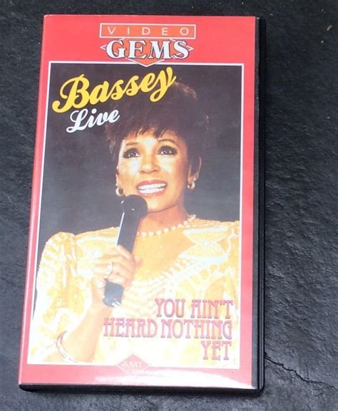 Shirley Bassey Live 1985 You Aint Heard Nothing Yet Shirley