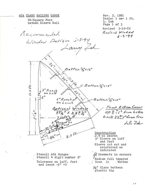 How To Put An Aca Class Sailing Rig On Your Canoe Sailing Canoe