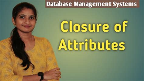 Lec17 Closure Set Of Attributes Database Management Systems