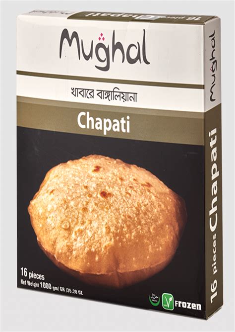 Mughal Frozen Chapati 1kg Indianmarket
