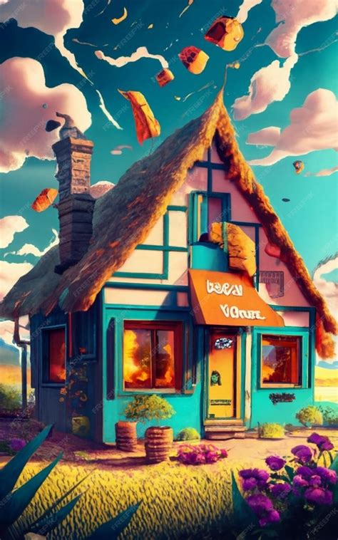 Пустой 3d мультфільм фон для детей и анимации генеративный Ai создание