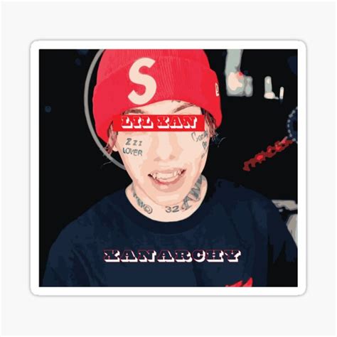 Lil Xan Sticker By Radyoshi Redbubble