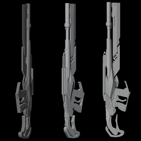 💤 Trigger Rifle Zenless Zone Zero Zzz Cosplay Prop・ 3d File For 3d