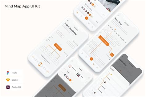 Mind Map App Ui Kit