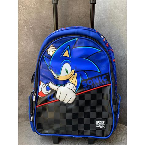 Jual Smiggle X Sonic The Hedgehog Trolley Backpack Tas Troli Smiggle