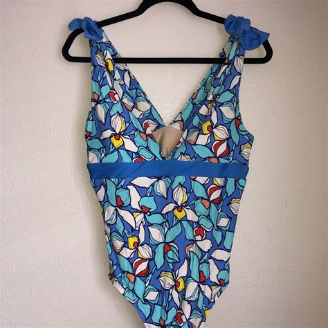 Anthropologie Allihop One Piece Swimsuit Gem