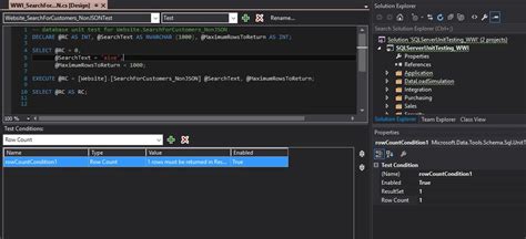 Sql Server Unit Testing In Visual Studio Sqlservercentral