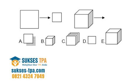 Contoh Soal Tpa Spasial Terlengkap Sukses Tpa