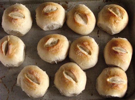 Delectably Mine Easy Sourdough Rolls