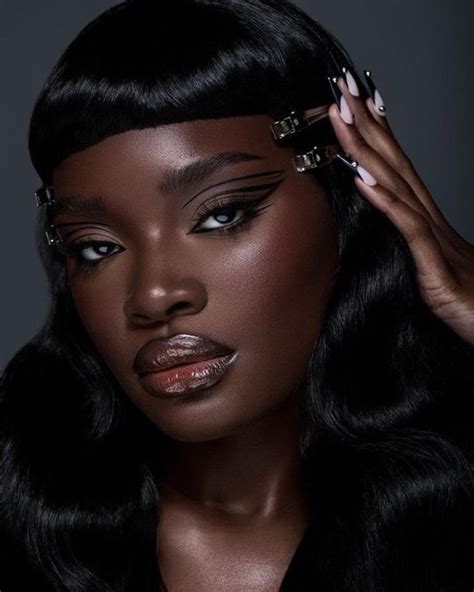 Black Lipstick On Dark Skin Tumblr