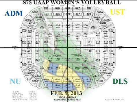 Ateneo Lady Eagles Vs Dlsu Lady Archers 2nd Round Match Seating