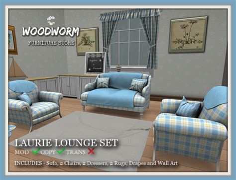 Second Life Marketplace Sofa