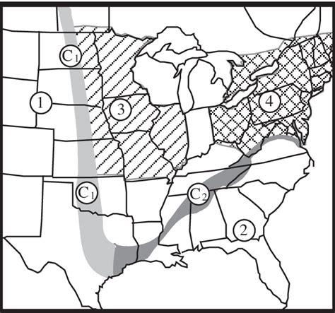 Map Showing The Range Of Each Of Four Loggerhead Shrike Lanius Download Scientific Diagram