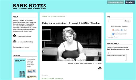 Bank Robbery Demand Notes Literary Genius Or Failure