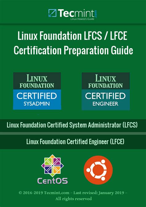 ebook introducing the tecmint s lfcs and lfce certification preparation guide