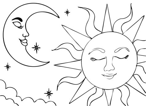 Celestial Sun And Moon Traceable Tracie Kiernan Step By Step Painting