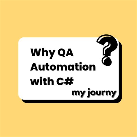 💻 My Journey In Qa Automation With C How I Keep Going Despite The