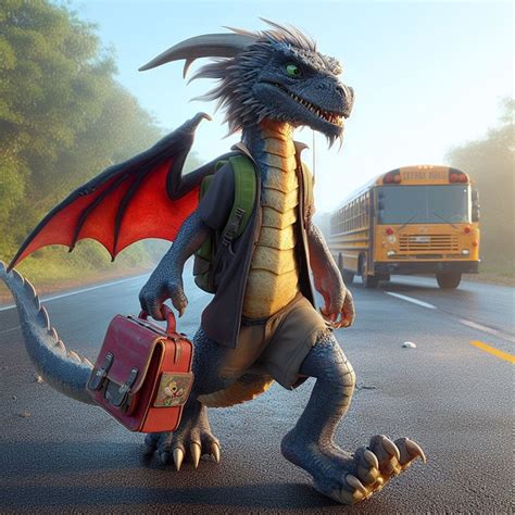Download School Dragon Legendary Royalty Free Stock Illustration