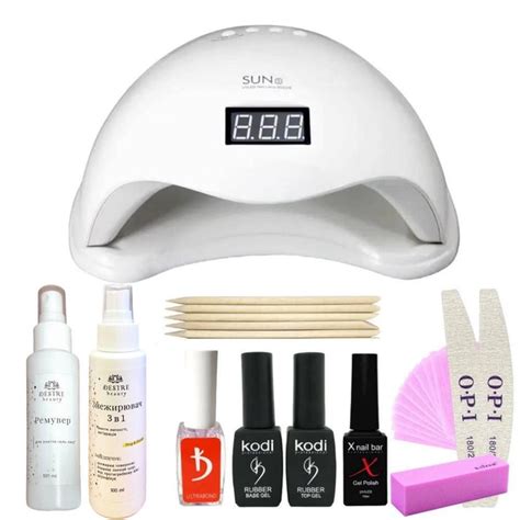 Стартовый набор для маникюра и педикюра для начинающих набор для покрытия ногтей гель лаком