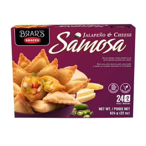 Brars Jalapeno Samosa 24pcs Indian Bazaar New Jersey