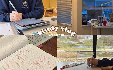 Study Vlog｜又到了一月一度的期中周·泡图书馆·烫了个头 ᵕ᷄ι ̠ᵕ᷅ Shhahsjs Shhahsjs 哔哩哔哩视频