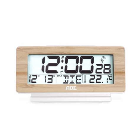 Radio Controlled Alarm Clock Ade Ck1940 Ade Home