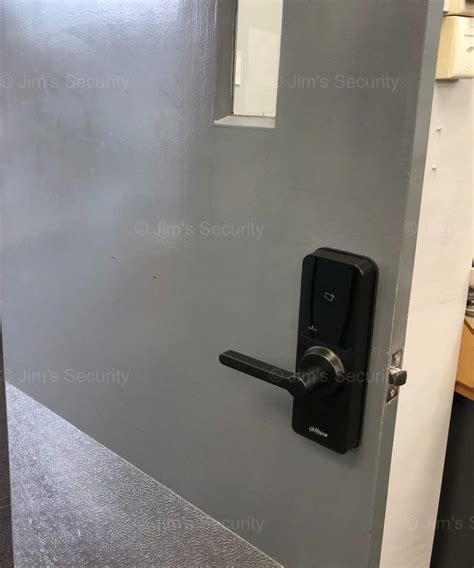 Dahua Smart Lock Installation With Access Control Jims Security