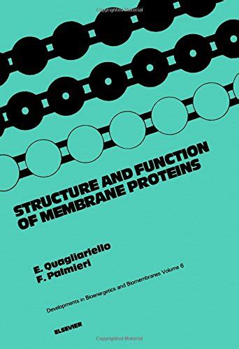 Ebook Structure And Function Of Membrane Proteins Proceedings Of The