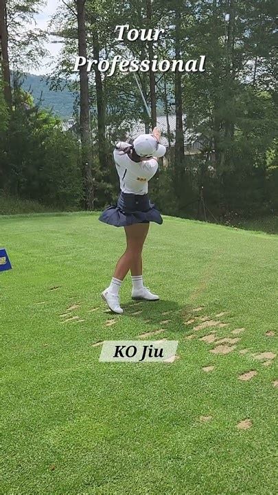 우아한 파워 버치힐의 여왕💕 고지우 프로 Klpga Golf 스윙 골프 Golfswing 골프스윙 아이언